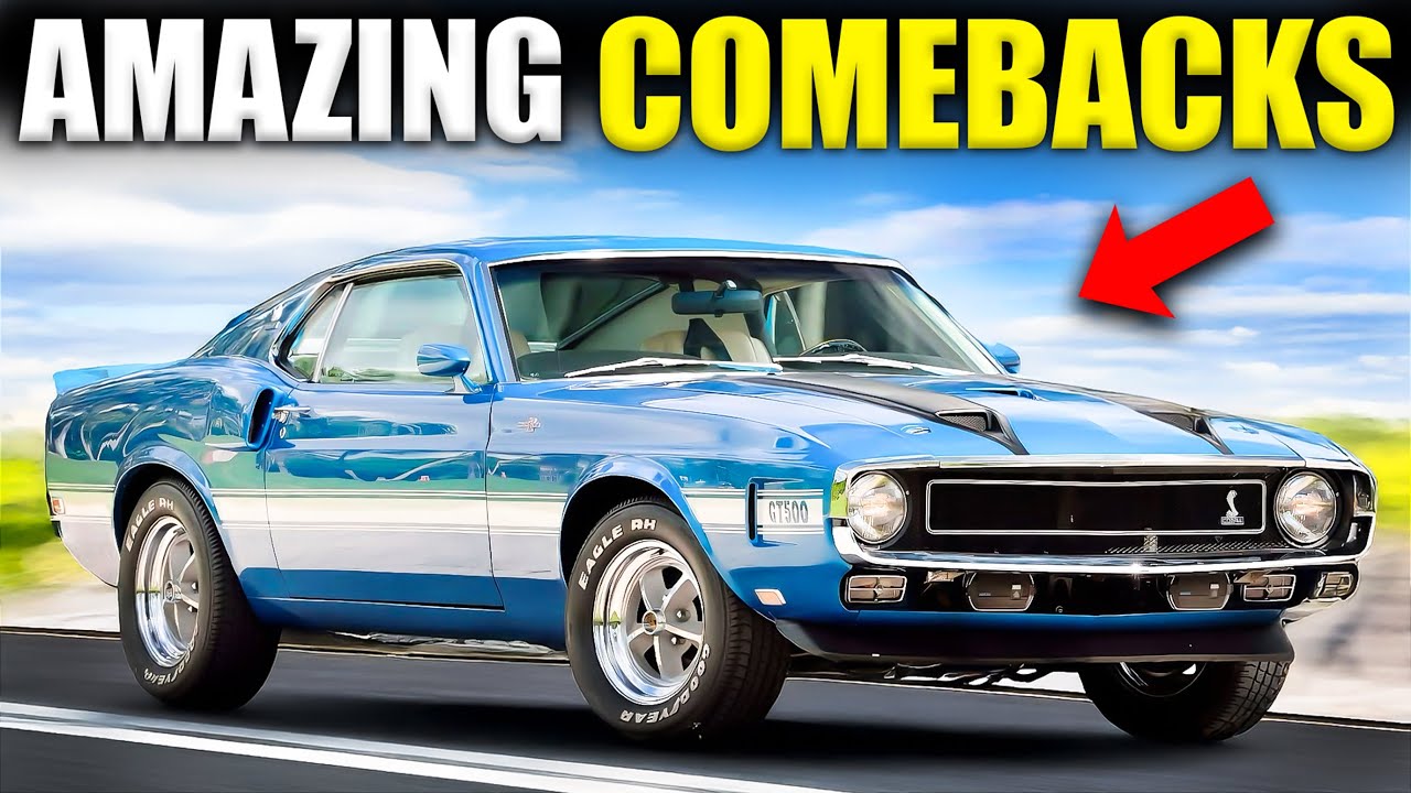 8 Ultimate Muscle Cars that Faded But Made A Huge Comeback 🚀🚀 - YouTube