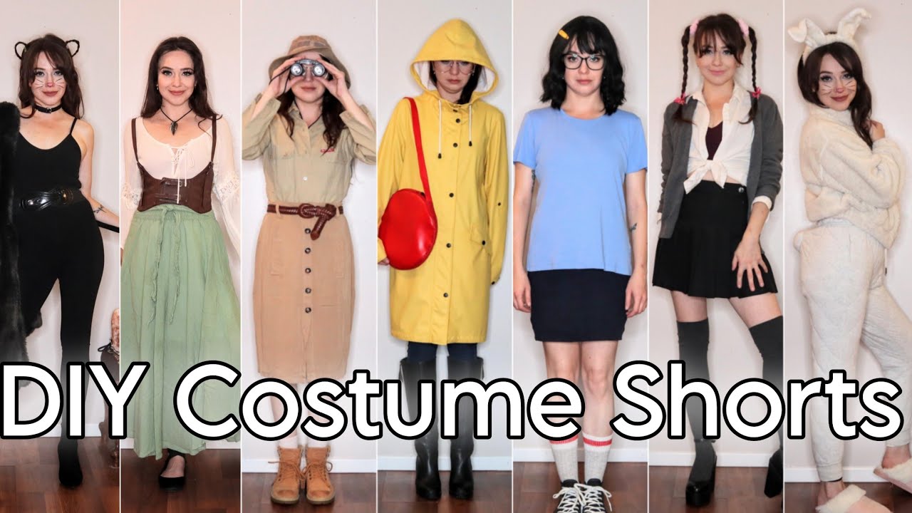 Costume ideas shorts compilation | DIY for halloween, cosplay, and ...