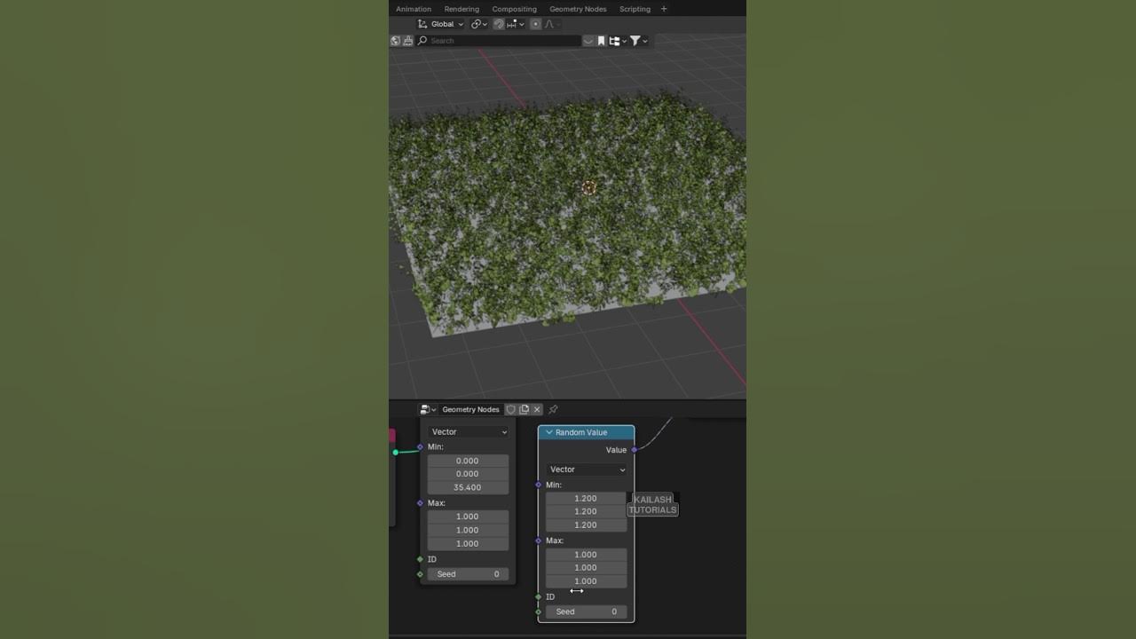 Gscatter problem in blender 4.2 is solved #blender #blender3d #blendertutorial #3d #3dmodeling ...