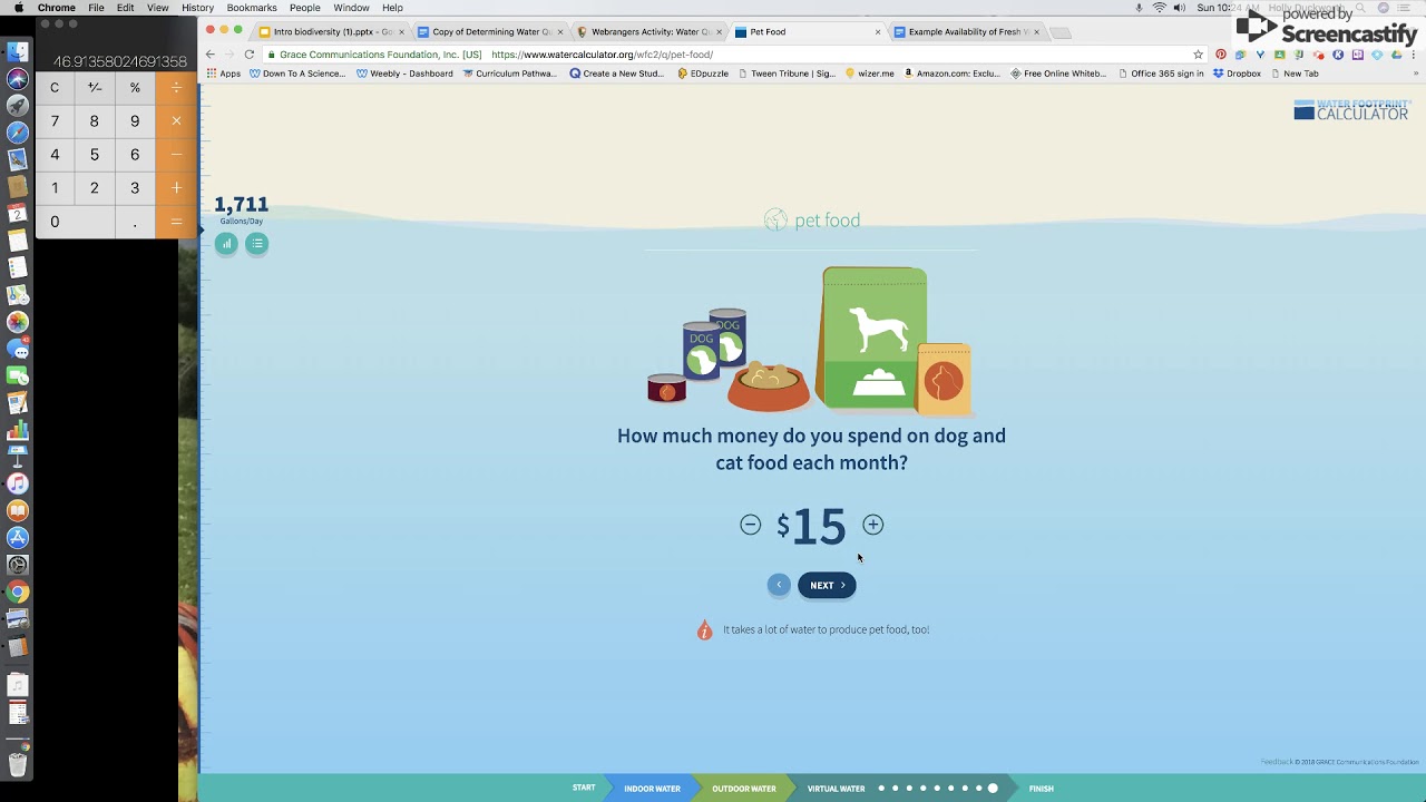 Water Footprint Calculations - YouTube