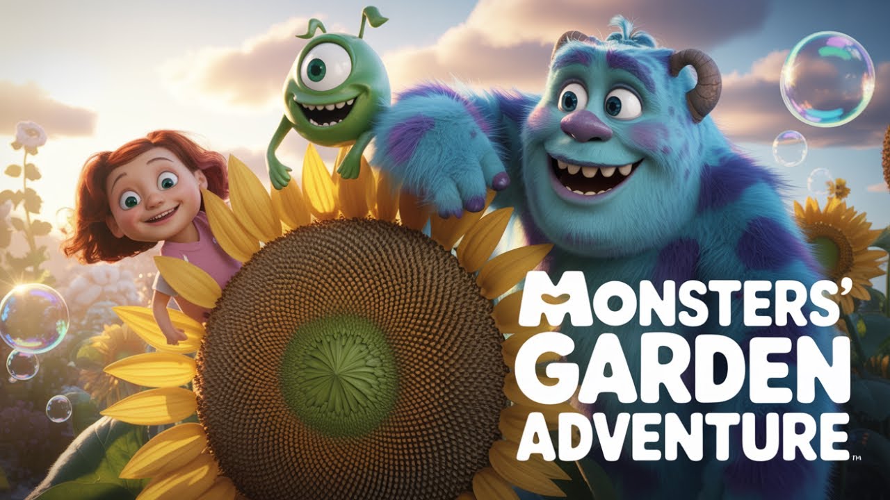 MONSTERS Take Over The Giggle Garden! - YouTube