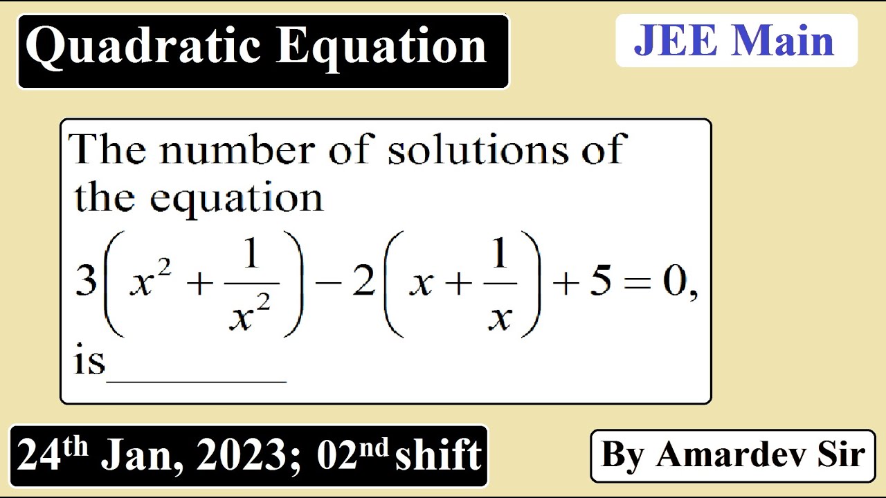 The Number Of Real Solutions Of The Equation 3 x 2 1 x 2 2 x 1 x 5