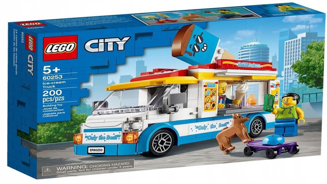 Lego 60253 City Ice Cream Truck- Speed Build Review - YouTube