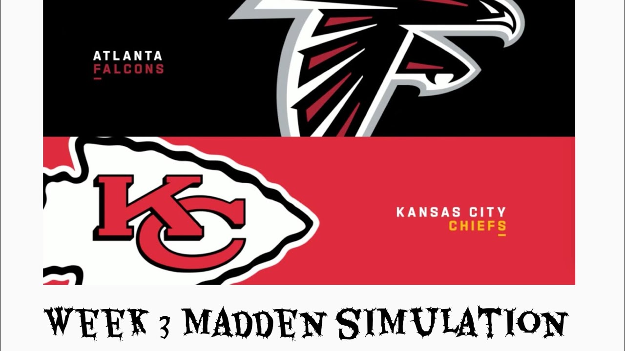Chiefs vs falcons week 3 madden simulation - YouTube
