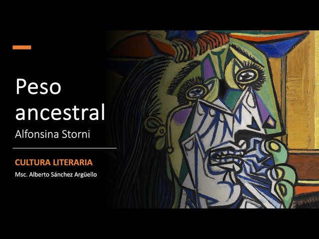 Peso Ancestral Alfonsina Storni Alfonsina Storni: AP Spanish