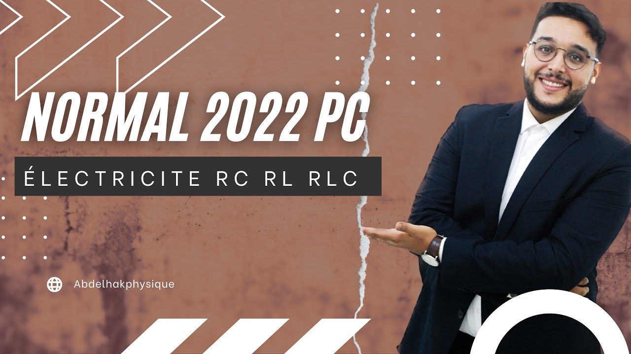 national normal 2022 PC électricités - YouTube
