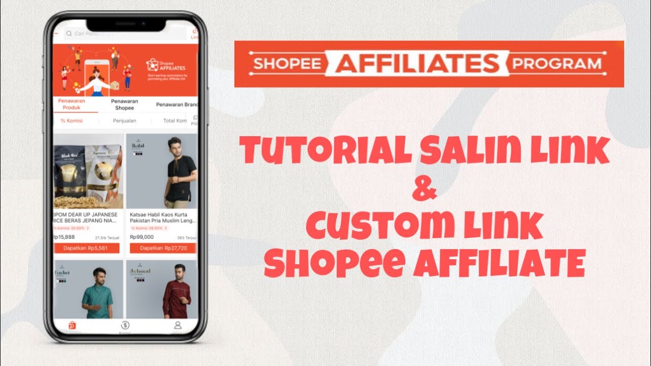 TUTORIAL SALIN LINK AFFILIATE TERBARU 2021 DAN CARA CUSTOM LINK DI ...