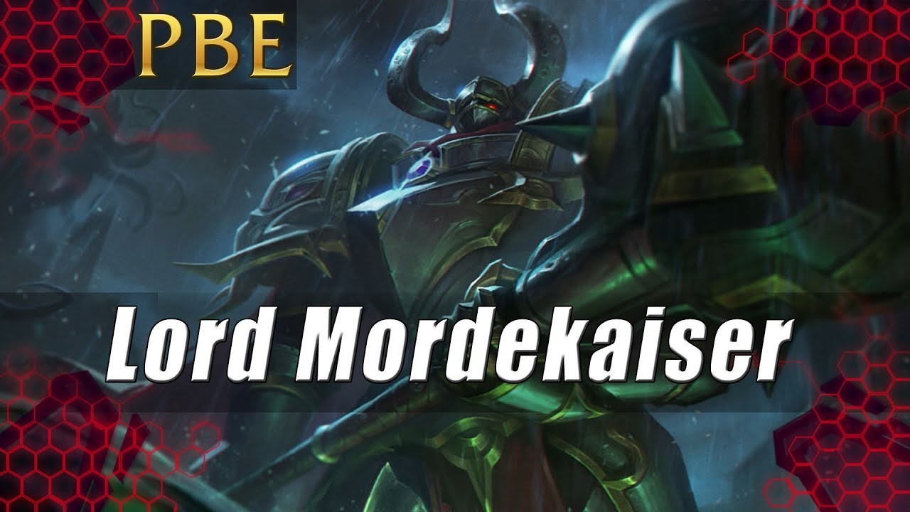 Nuevo Skin - Lord Mordekaiser 2019 975RP - YouTube