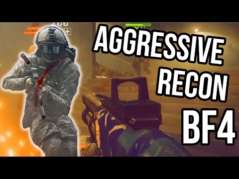 AGGRESSIVE SNIPING STREAKS Battlefield 4