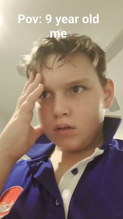 9 year old me - YouTube