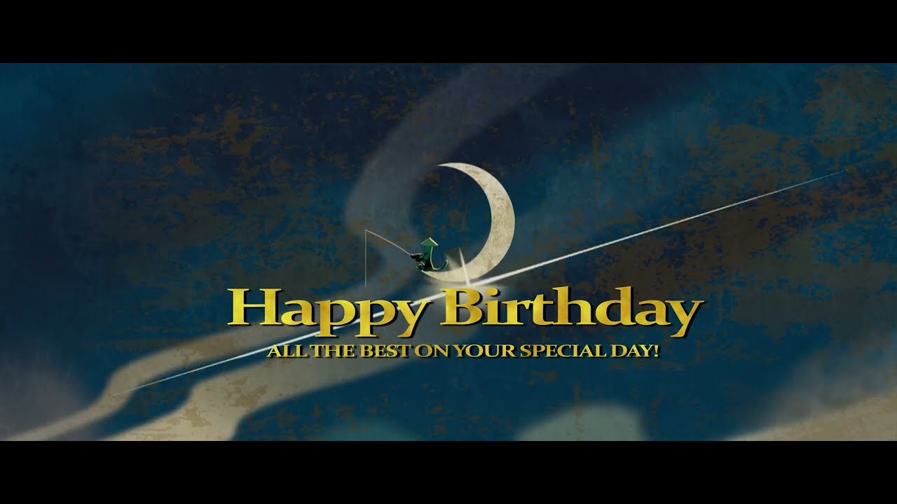 HAPPY BIRTHDAY | DREAMWORKS KUNG FU PANDA INTRO VERSION | FREE TO USE ...