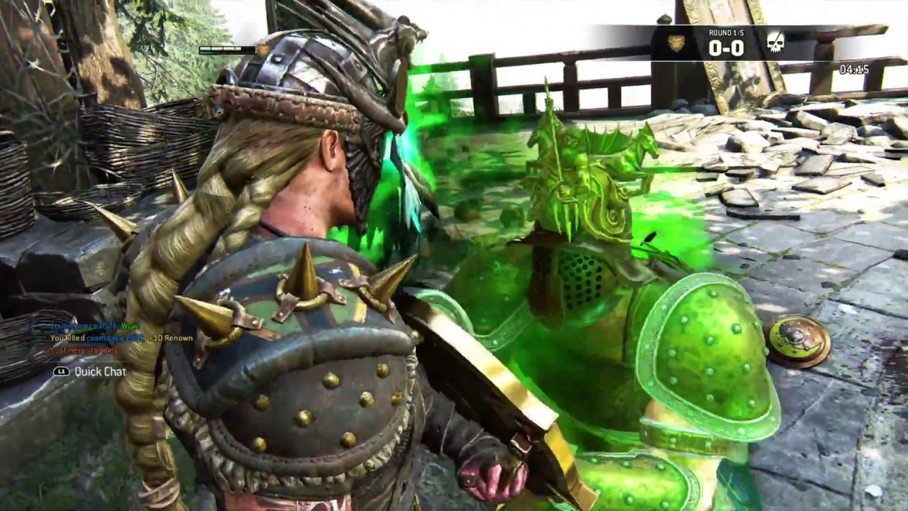 For Honor - Valkyrie vs Highlander - Gladiator (With new execution ...