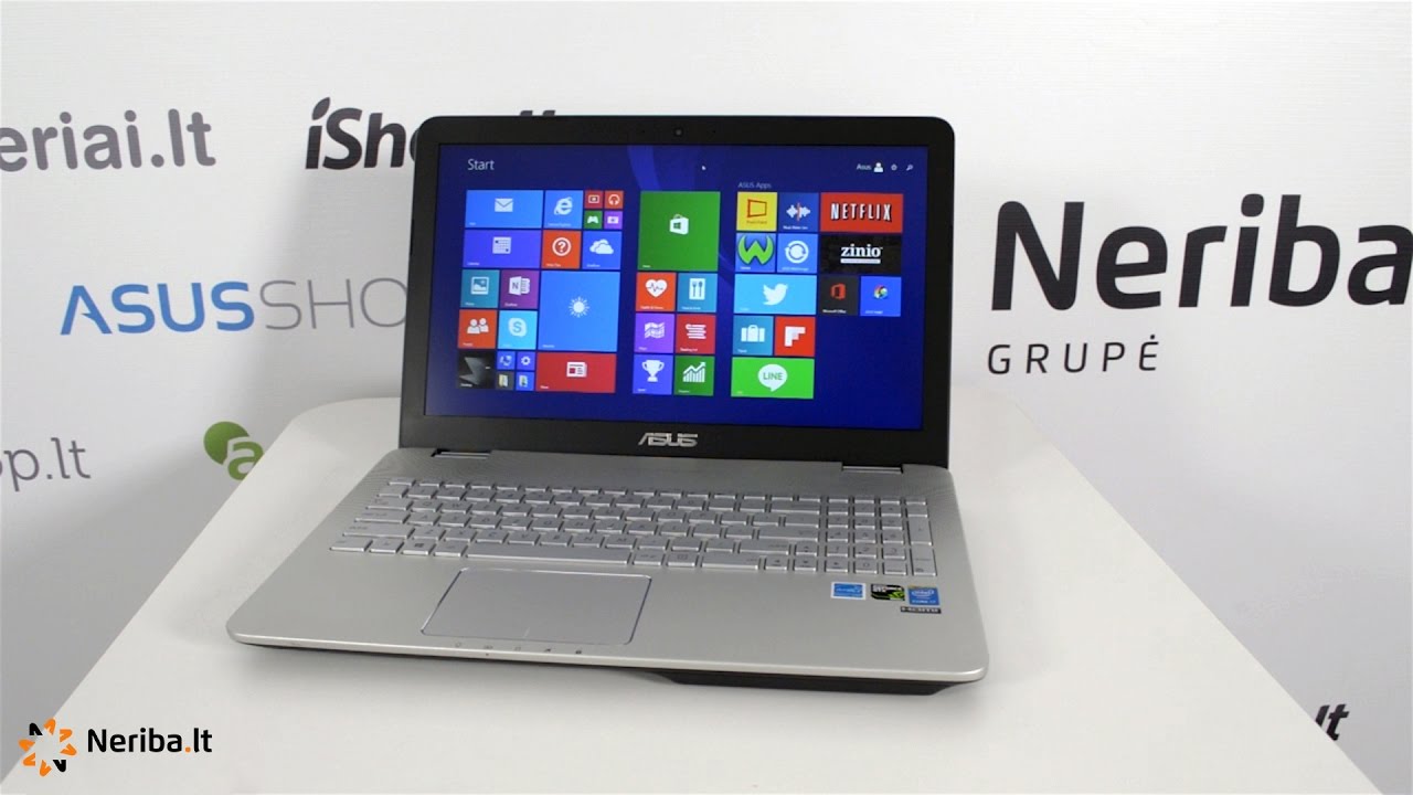 ASUS N551 kompiuterių serija - Asusshop.lt - YouTube