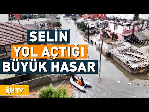 Antalya'daki Sel Sonrası Hasar Tespit Çalışması... | NTV