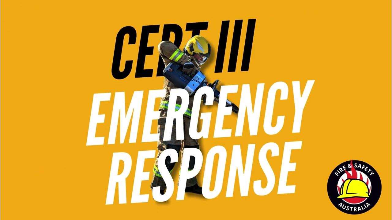 Cert III Emergency Response & Rescue Course Highlights - YouTube