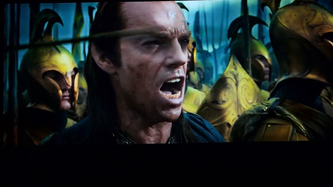 Epson LS12000 laser projector Dynamic mode 4K demo, LOTR on UHD in ...