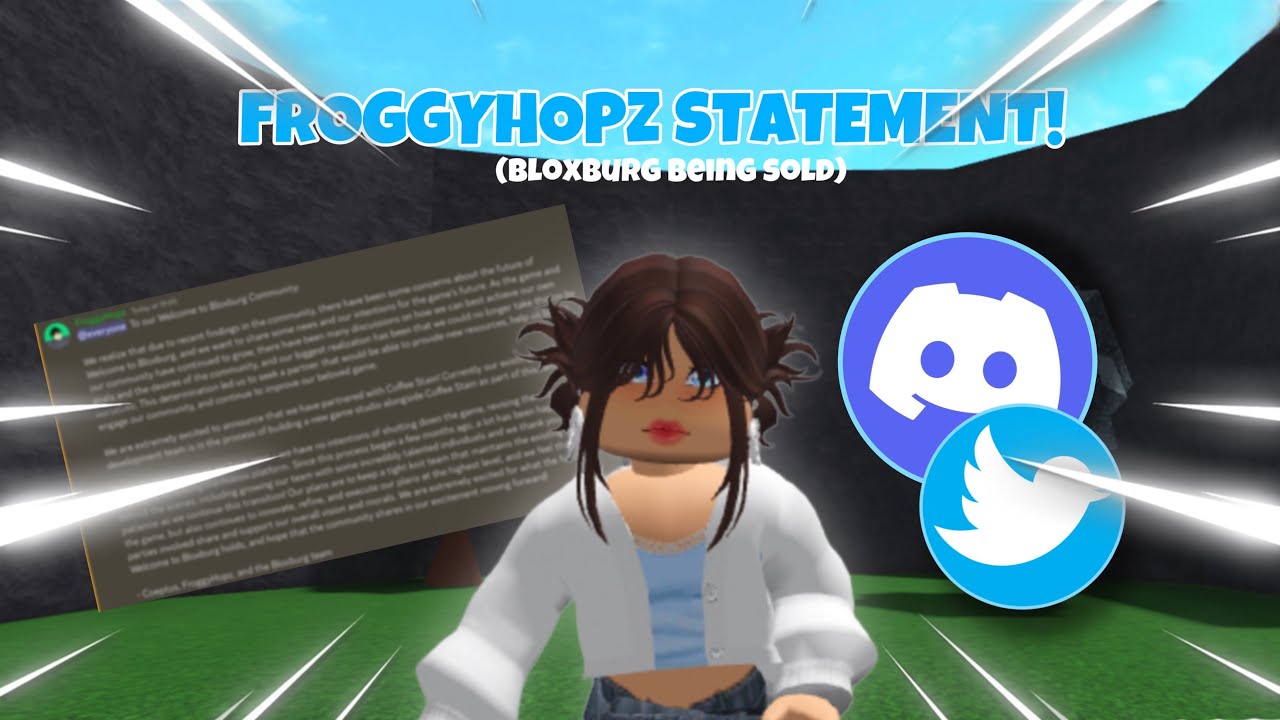 Froggyhopz Statement Regarding Bloxburgs New Partners ~ Evabl0x Youtube