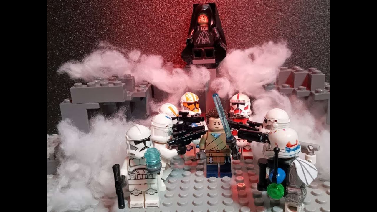 order 66 lego star wars stop motion - YouTube