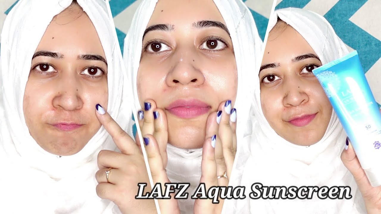 গরমের জন্য সানস্ক্রিন🌞 Lafz Aqua Gel Sunscreen | Best sunscreen for all ...