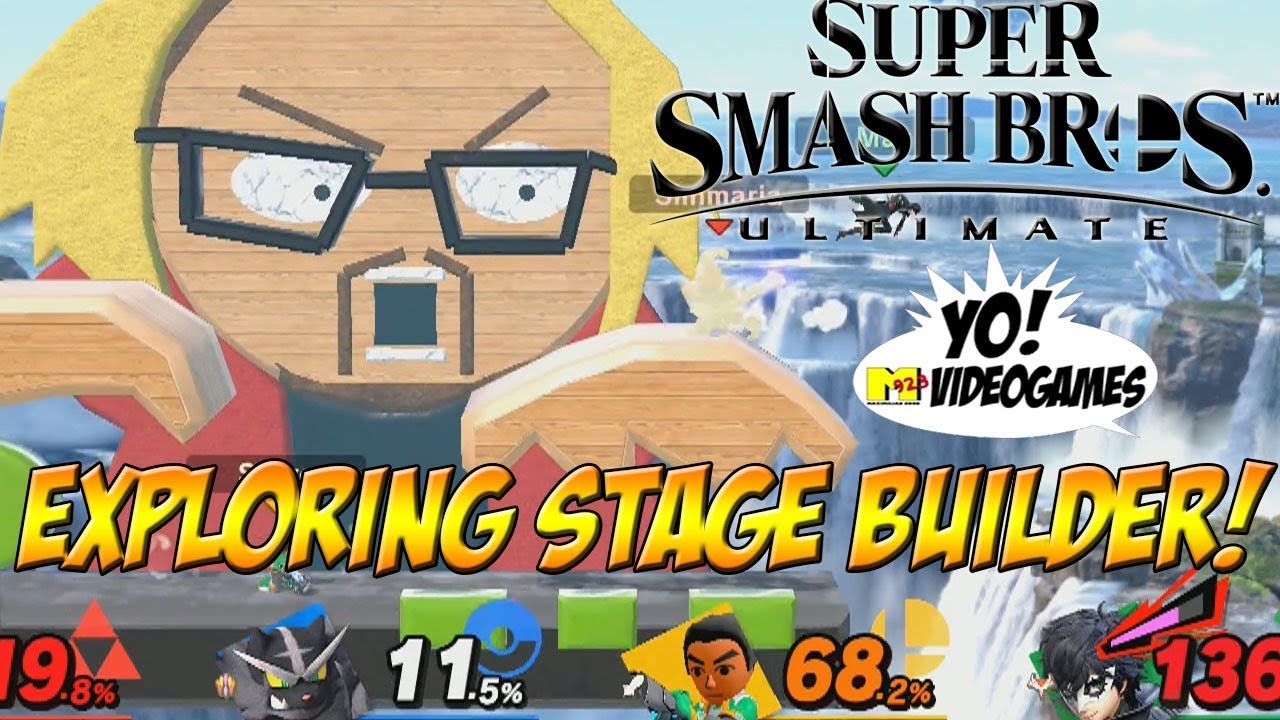 Super Smash Bros. Ultimate! Exploring Stage Builder Online ...