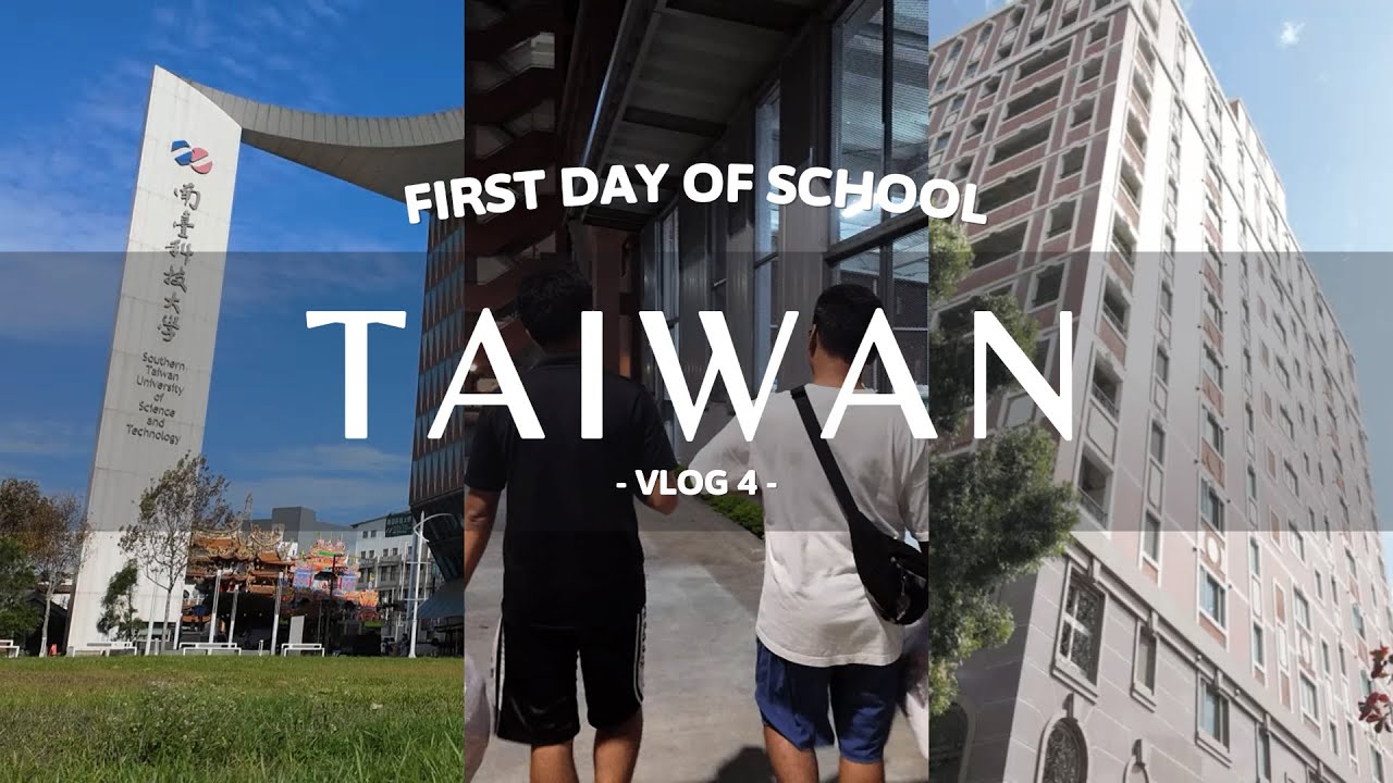 First day of school | Taiwan Internship Series | Vlog 4 | DJI Osmo ...