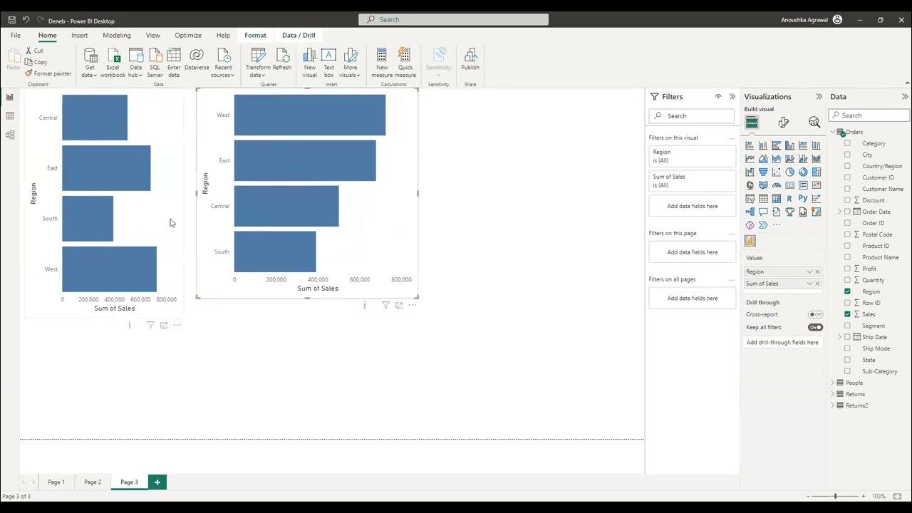 Basic Bar Charts using Deneb - YouTube