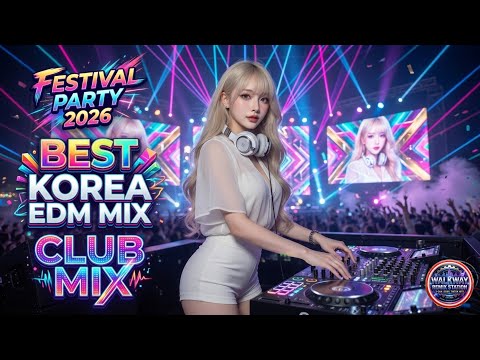 Korea EDM Club Remix 2026 🔥 High Bass Dance Music | Newest Korean Party Mix V.12 🇰🇷🎧