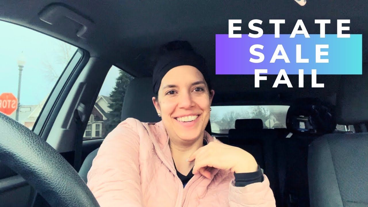 Epic Fail At This Estate Sale! Estate Sale Shop With Me - YouTube