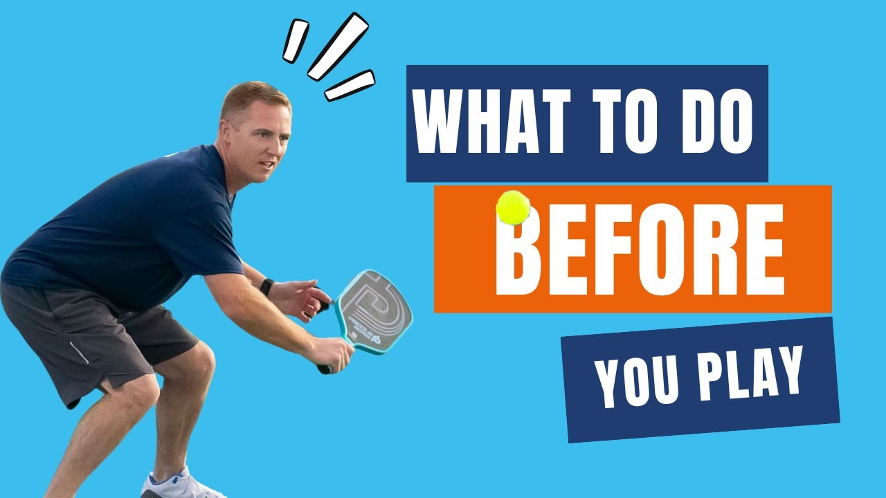 Pickleball Warmup - How We Prepare Before a Pickleball Match - YouTube
