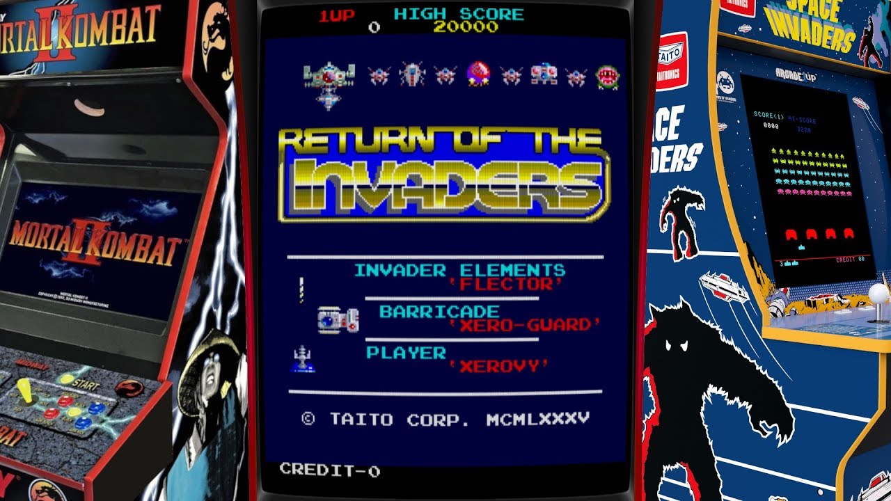 Return of the Invaders (Arcade - Taito - 1985 - Live 2020) - YouTube