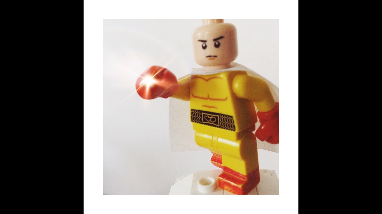 LEGO ONE PUNCH MAN SAITAMA CUSTOM - YouTube