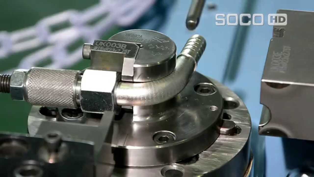 Tube Bender - SOCO SB 38NC PT - Tube Form Solutions - YouTube
