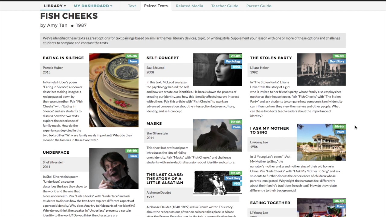 Paired Texts with CommonLit - YouTube