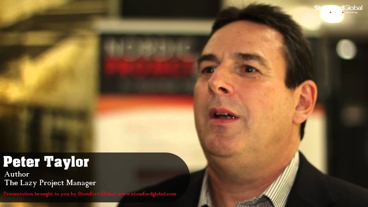 Peter Taylor, The Lazy Project Manager - YouTube