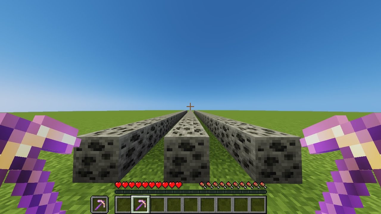 Unbreaking 1 vs Unbreaking 3 Gold Pickaxe - YouTube