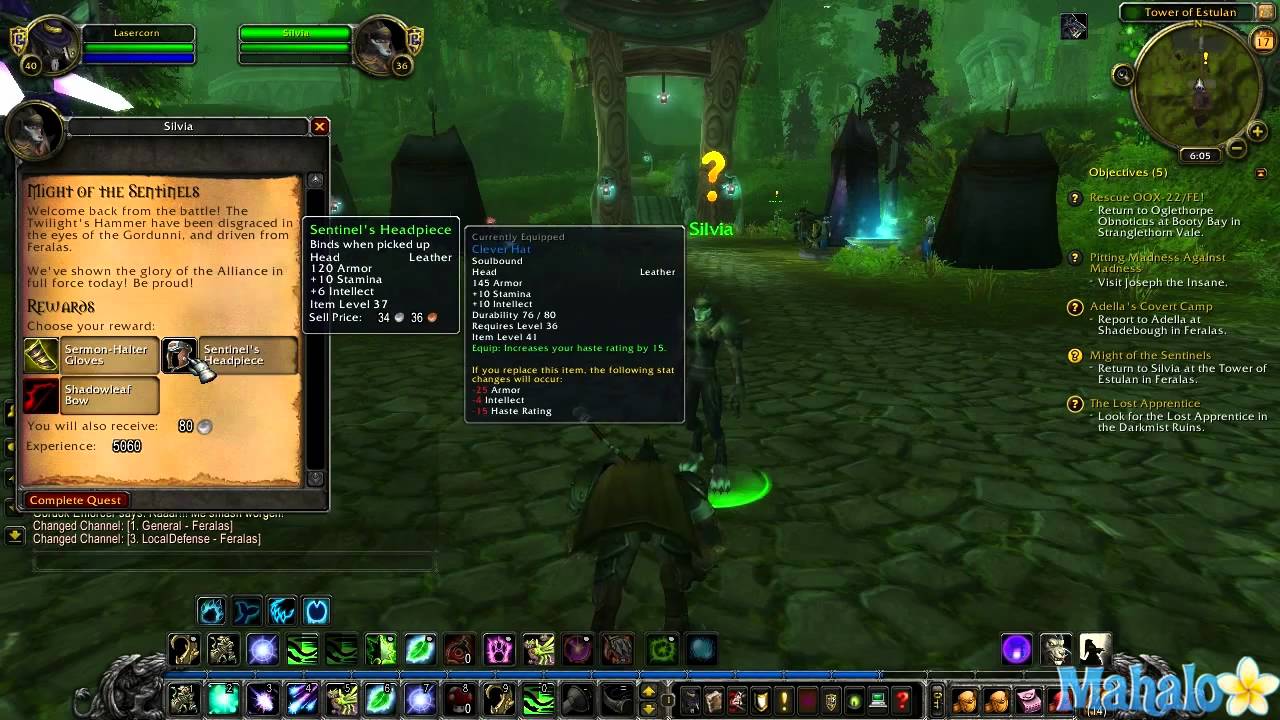 WoW Cataclysm Walkthrough Feralas Alliance Part 9 - YouTube