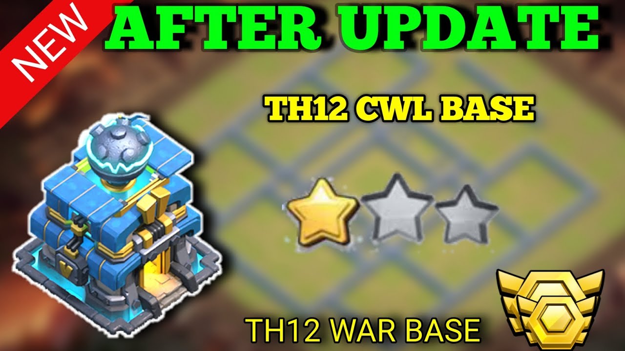 New Best! Th12 War Base With Link | Th12 Trophy/Farming Base | Base ...