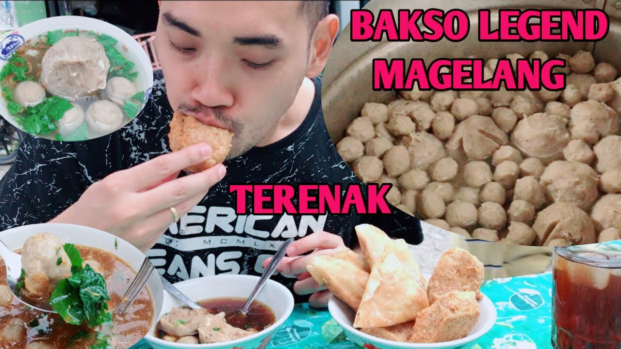 Kuliner Magelang : Bakso Legend Pak Soleh - YouTube