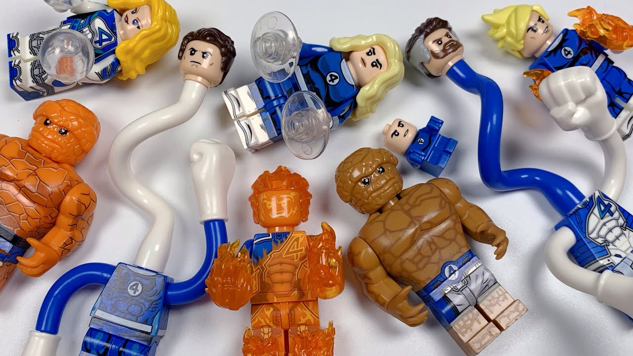 LEGO Marvel Rivals The Fantastic Four G0146 Unofficial Minifigures ...