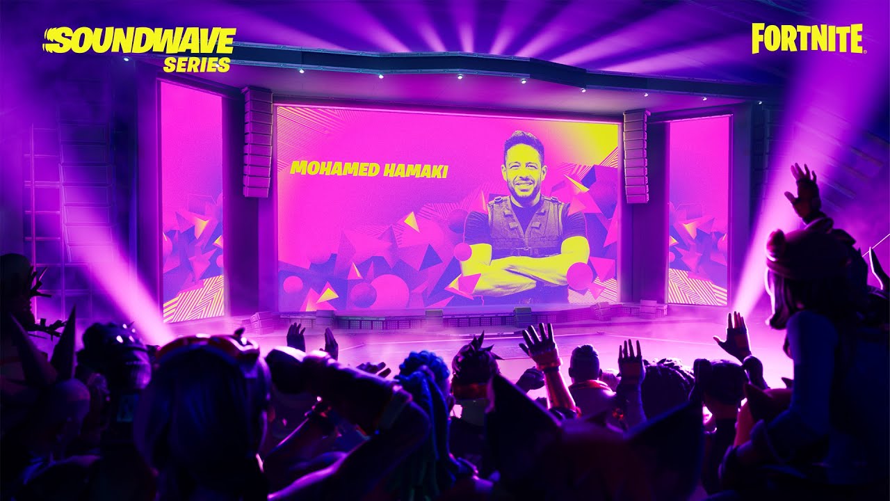 Fortnite: Soundwave Series | Mohamed Hamaki | Entire Concert Event # ...