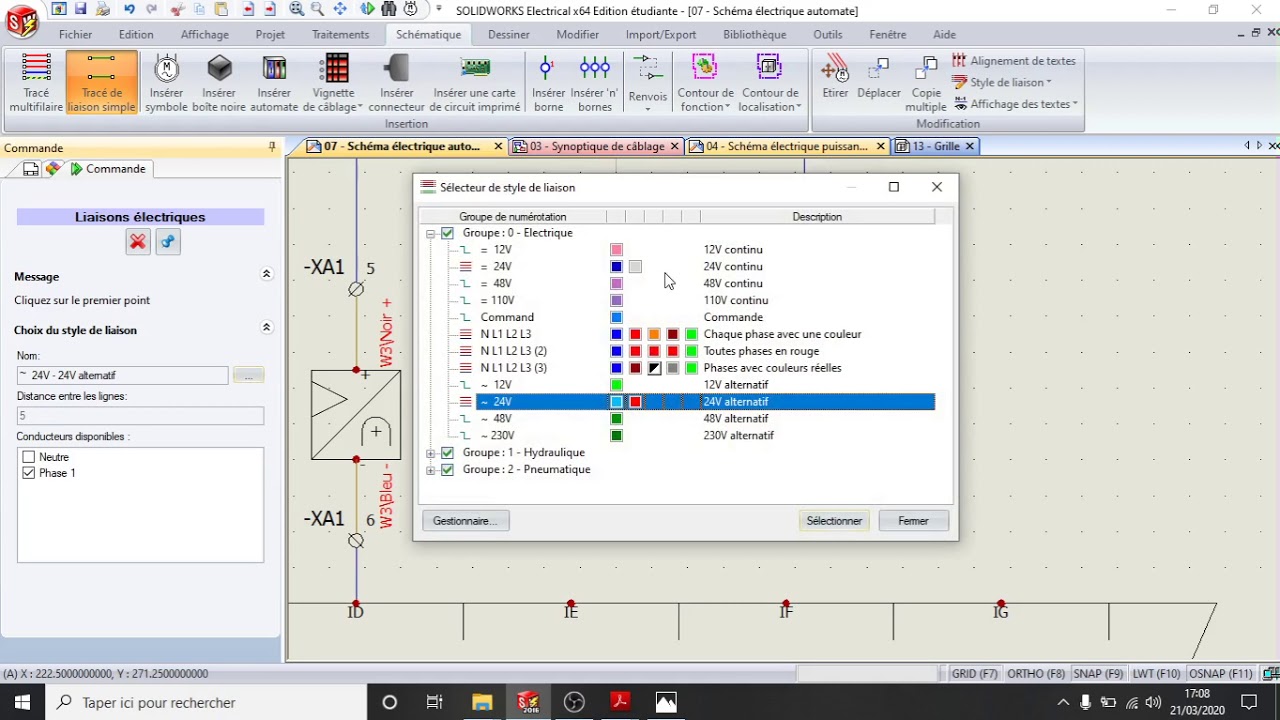 SOLIDWORKS ELECTRICAL: #33-3 Création symbole - YouTube