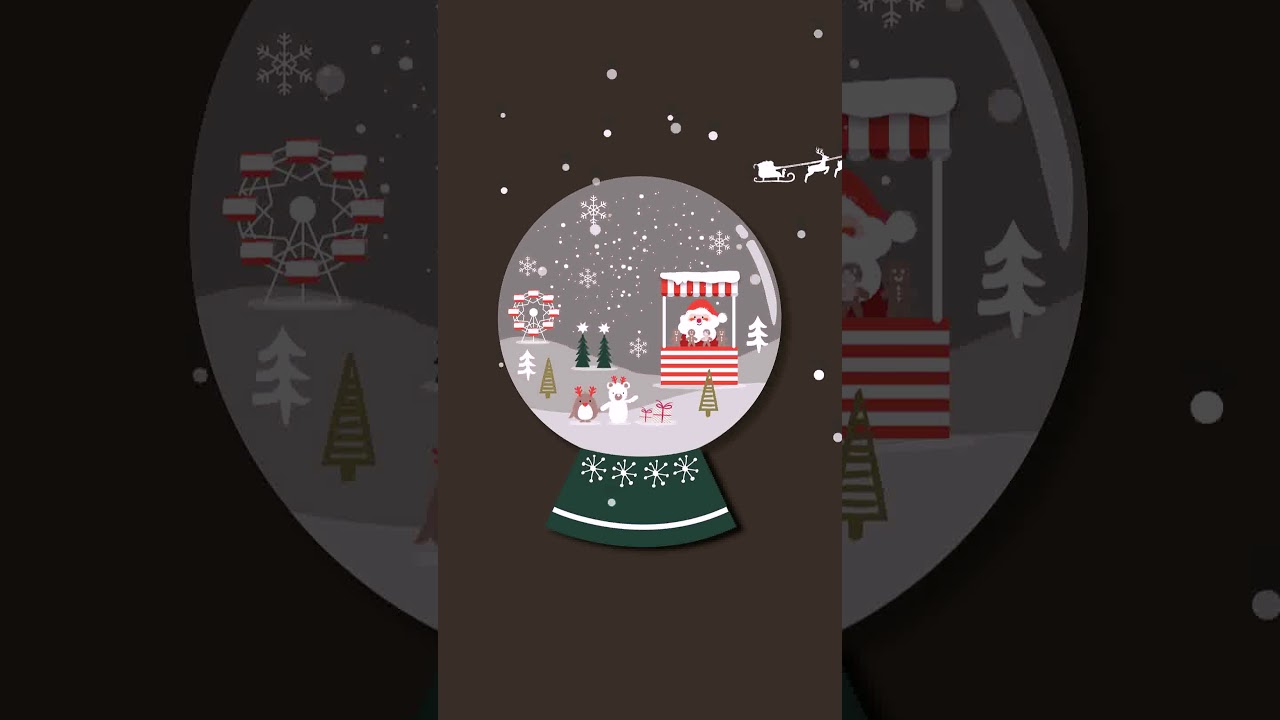 snow ball Animated - YouTube