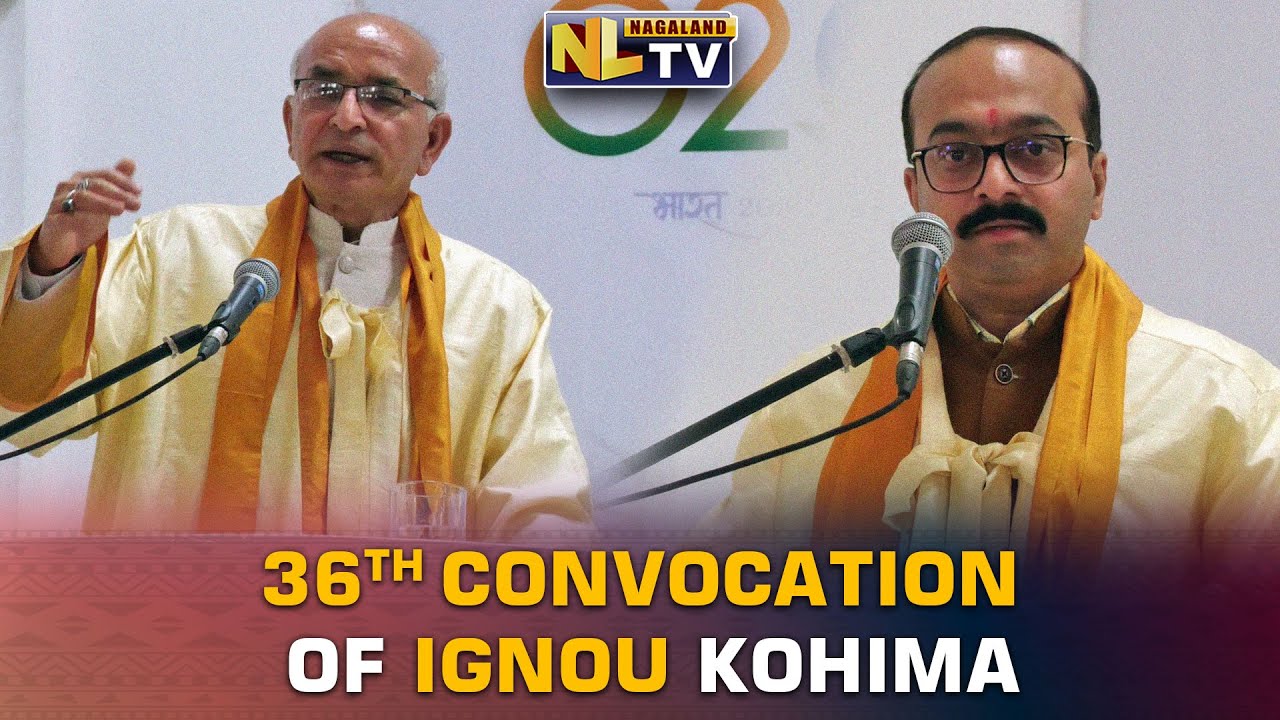 IGNOU KOHIMA CONDUCTS 36th CONVOCATION - YouTube