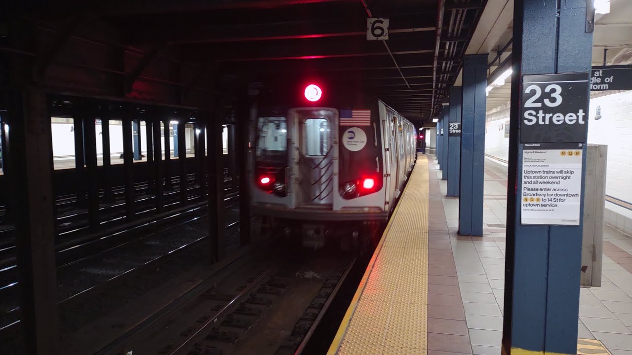 MTA NYCT Subway: Forest Hills Bound Kawasaki R160B Siemens (R) Train ...