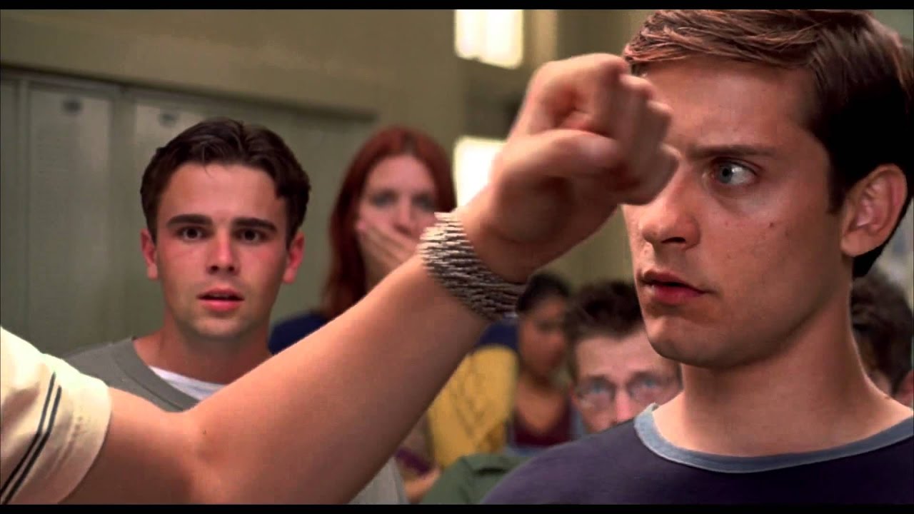 Peter Parker vs Flash Funny Reverse Fight Scene Movie Cuts - YouTube