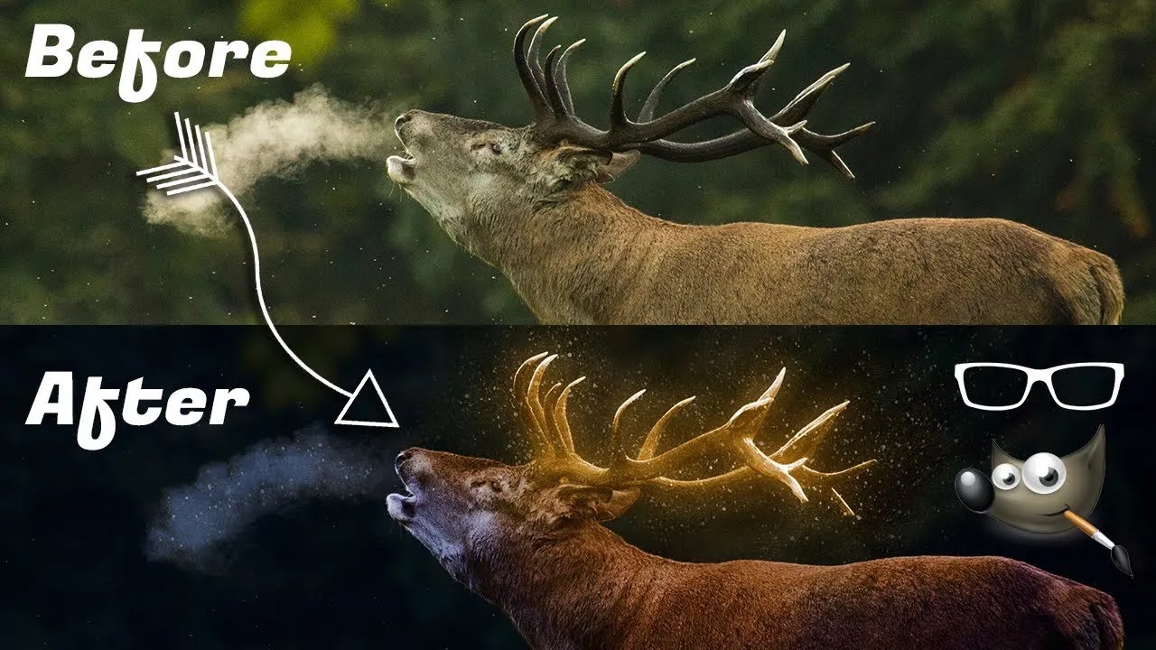 Do You Know How To Make Antlers Glow In GIMP YouTube Do You Know How To Make Antlers Glow In GIMP YouTube
