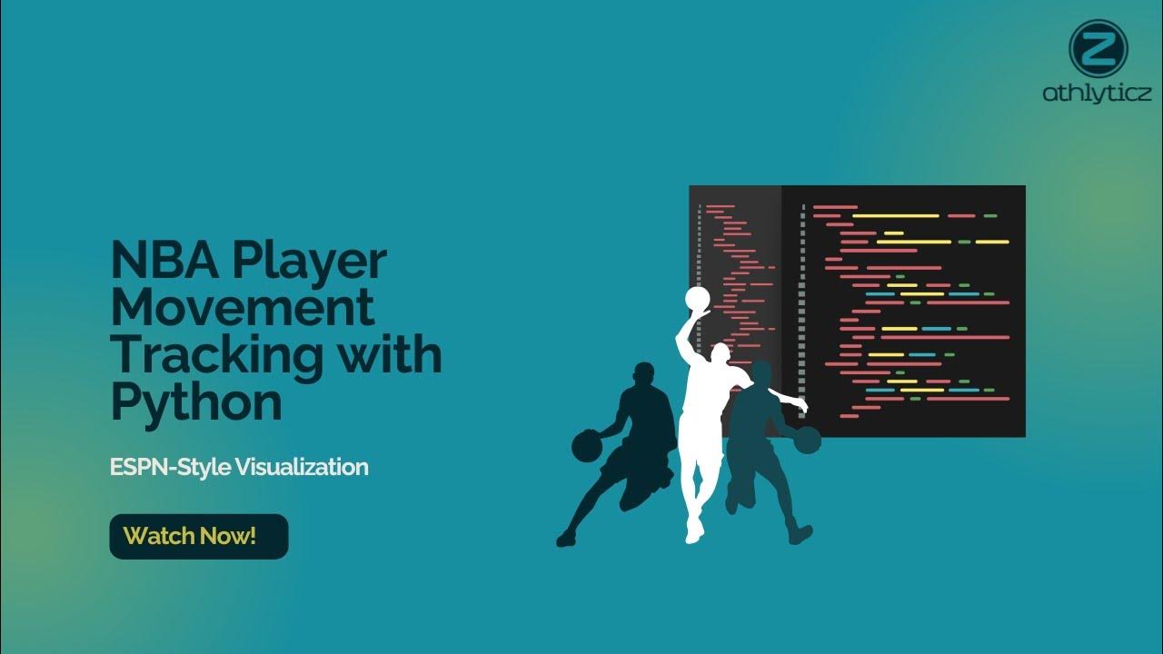 Tracking Player Movements Using Python (Just Like ESPN!) - YouTube