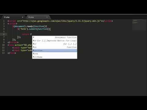 [Resolve] jQuery AJAX POST not sending data to PHP - YouTube