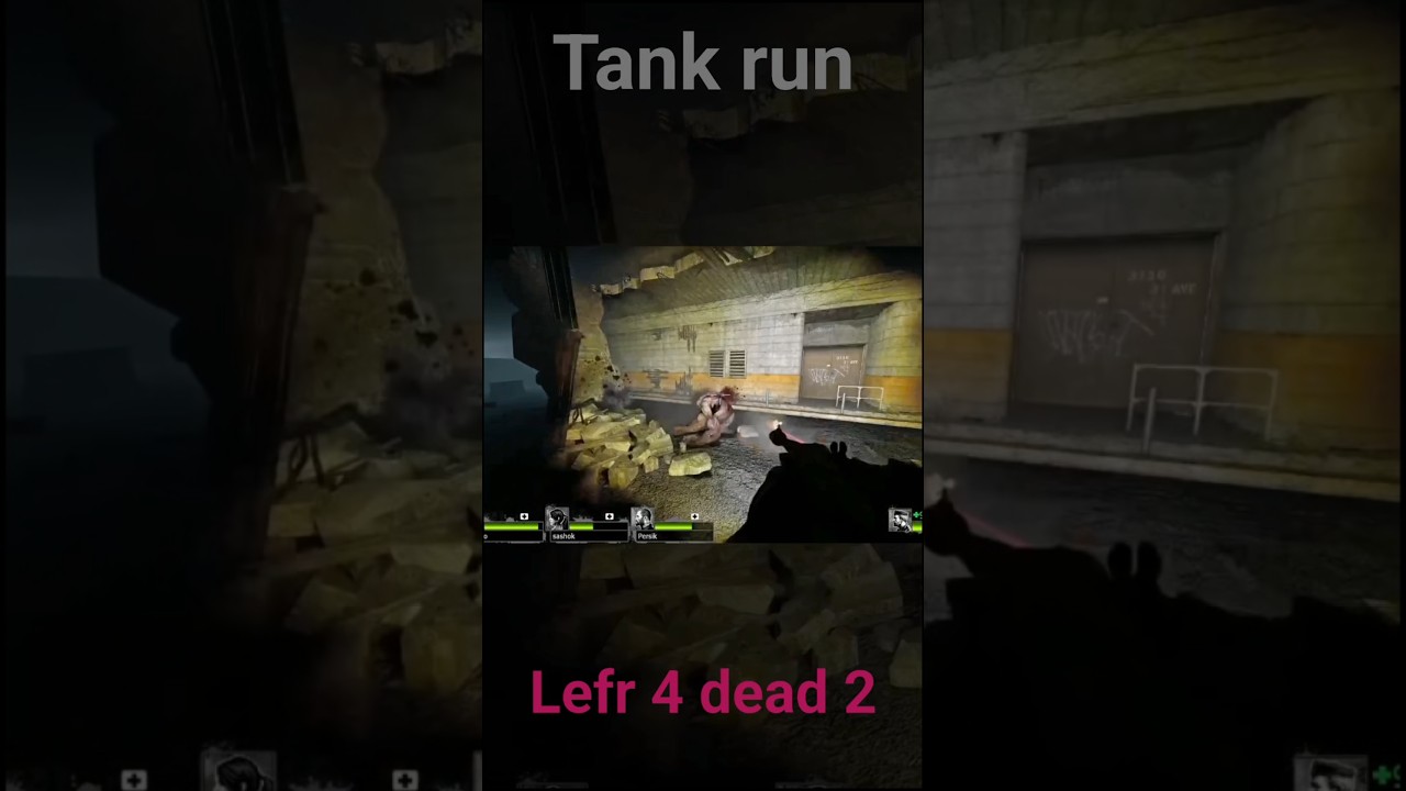 Tank run Left 4 dead 2 #l4d2 #gaming #left4dead2прохождение #left4dead2 ...