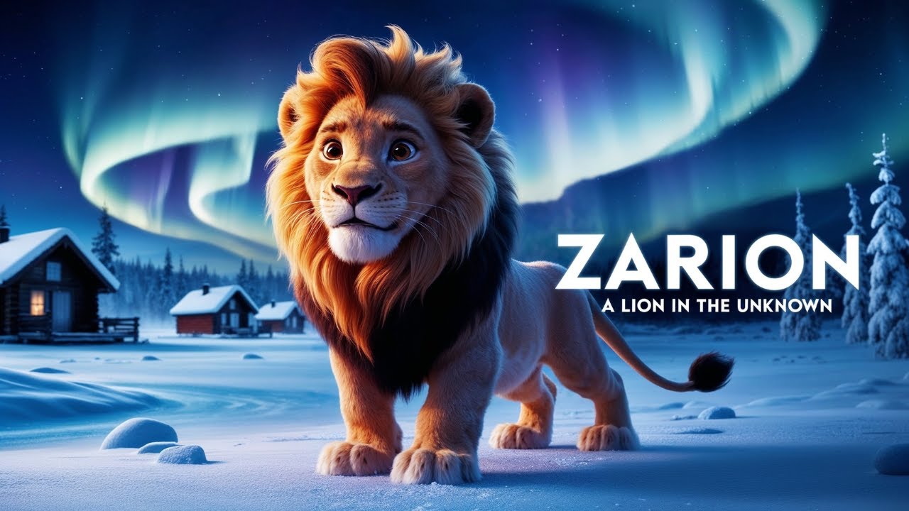 Zarion: A LION in FROZEN LAPLAND | AI Short Animated Movie - YouTube